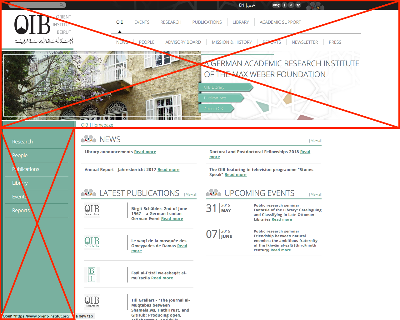 OIB: Website redesign 2018